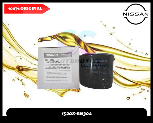 15208-BN30A Nissan Oil Filter - FRONTIER / NAVARA / D40 / NP300 | Lazada
