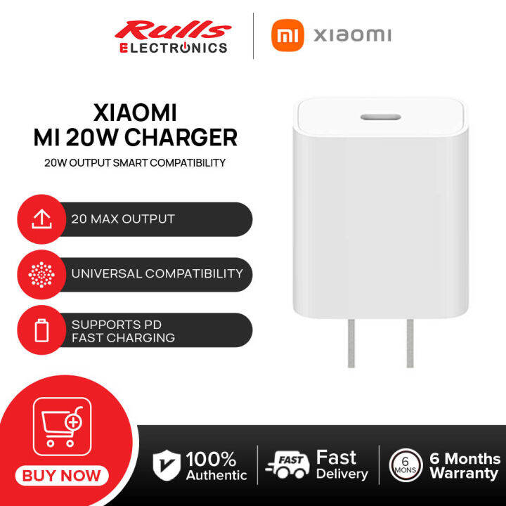 Xiaomi Mi 20W Charger (Type C) | Lazada PH