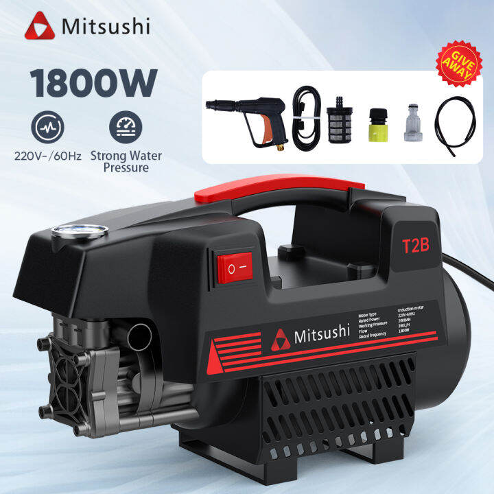 Mitsushi T2B 220V 1800W Pressure Washer | Lazada PH
