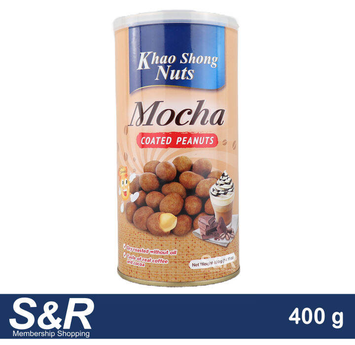 Khao Shong Nuts Coated Peanuts Mocha 400g | Lazada PH