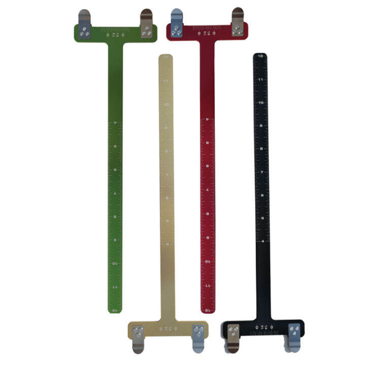 Bow and arrow adjustment T-ruler adjustment of arrow point chord ...