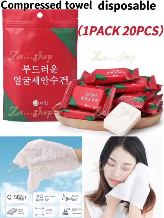 Compressed Towel Disposable Tablet Traveling Compress Towel Portable ...