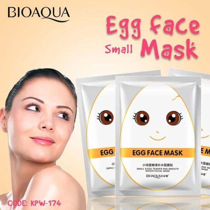 Bioaqua Masker Telur Pengangkat Komedo & Sel Kulit Mati Pembersih Muka ...