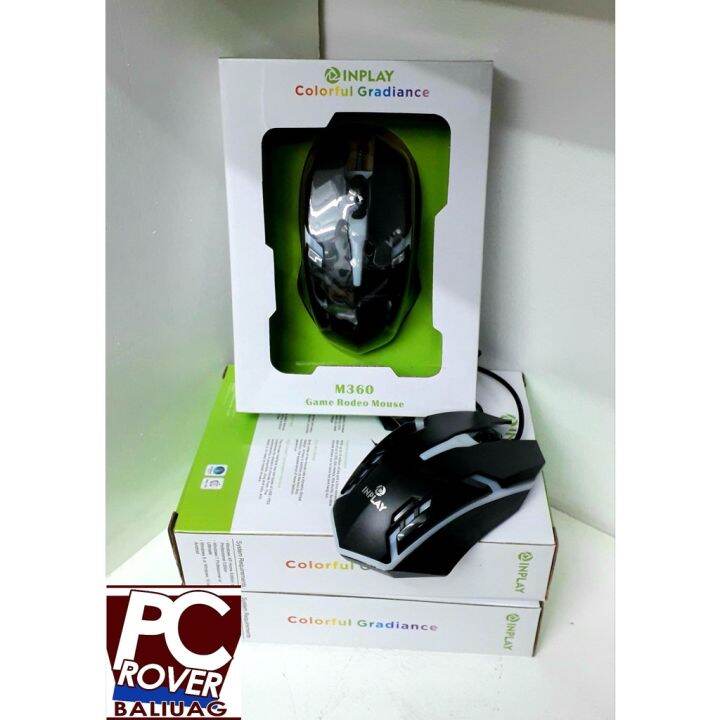 INPLAY M360 RGB GAME RODEO MOUSE | Lazada PH