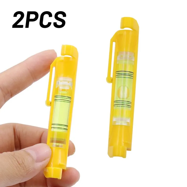 Tools Linear Level 2PCS Kit Levels Measuring Mini Pen Level Pocket Set ...