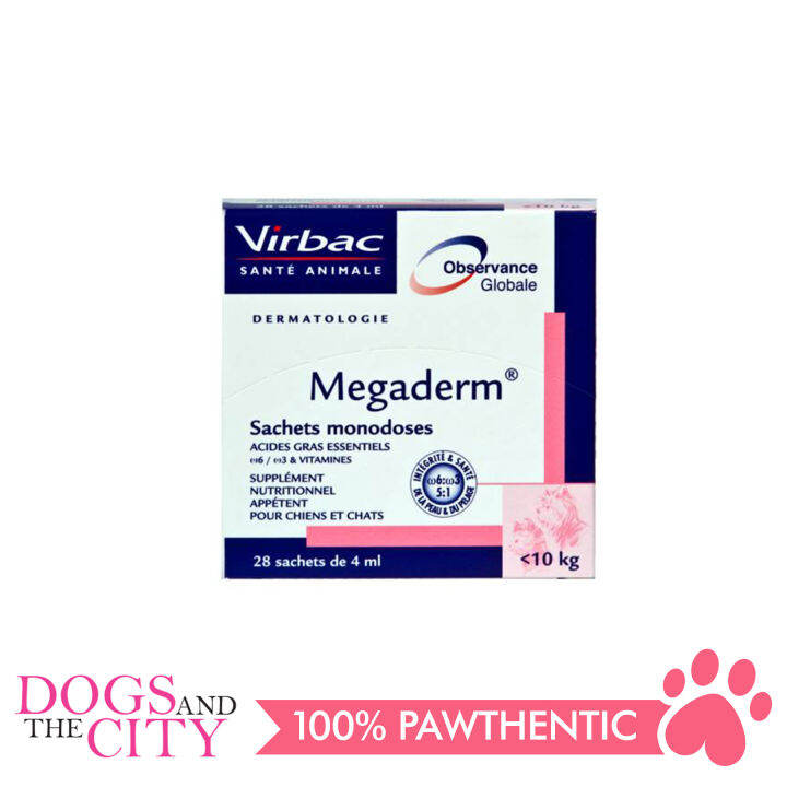 Virbac Megaderm 4ml x 28pcs per for Dogs and Cats | Lazada PH