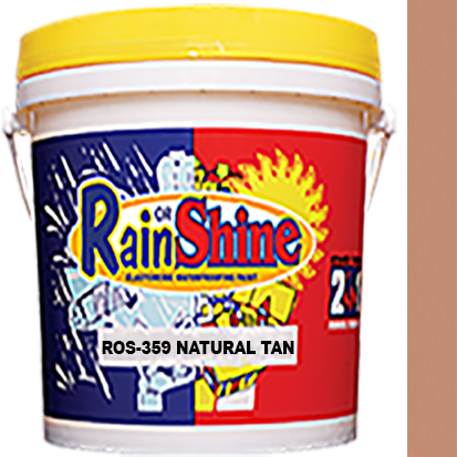 Rain or Shine Elastomeric Paint Natural Tan Gallon | Lazada PH