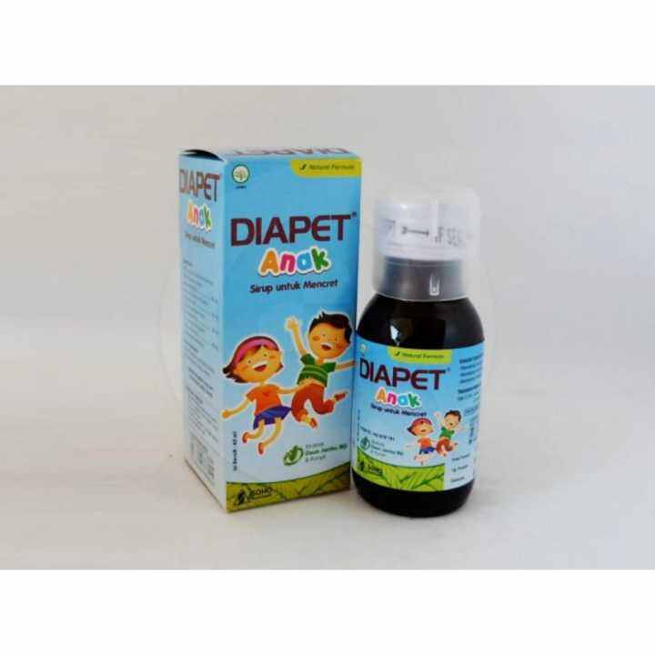 DIAPET ANAK SIRUP 60 ML Obat Diare Pada Anak/Obat Mencret Anak | Lazada ...