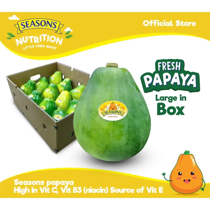 Seasons Fresh Papaya Large 11kg | Lazada PH