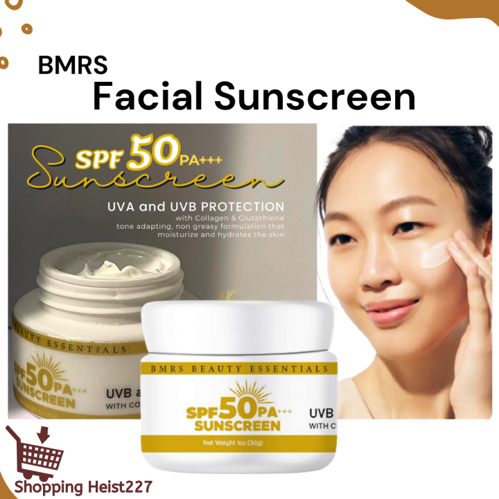 BMRS Original Sunscreen SPF 50 PA++ UVA and UVB PROTECTION with ...