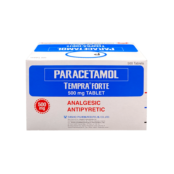 TEMPRA FORTE 500 mg 100 Tablets | Lazada PH