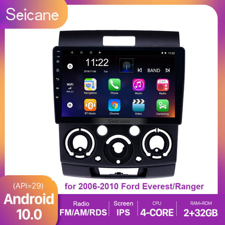 Seicane - Android 10.0 9 inch Touchscreen GPS Navigation Radio for 2006 ...