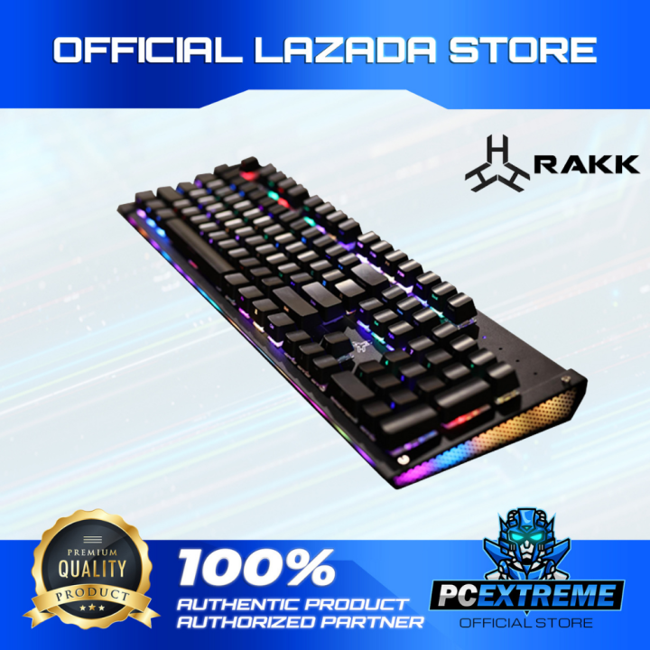 Rakk Kimat XT.2 AE RGB Mechanical Gaming Keyboard Gateron Blue | Lazada PH
