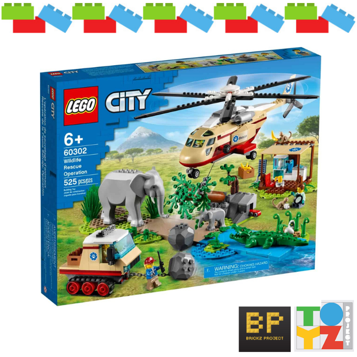 Lego City 60302 Wildlife Rescue Operation | Lazada Indonesia