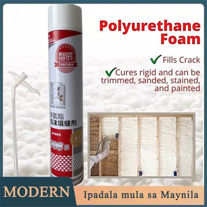 750ML Polyurethane Expanding Foam Spray sealant pu filler insulation wall | Lazada PH