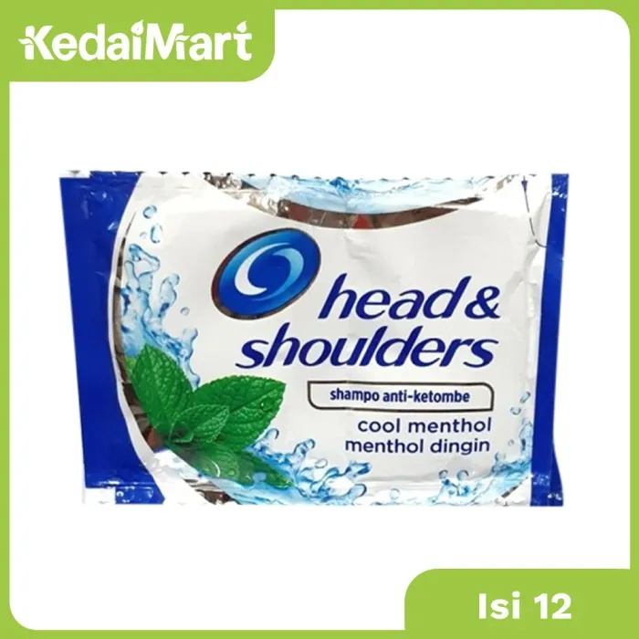 Head & Shoulders Shampoo Cool Menthol Sachet 12 x 10 ml | Lazada Indonesia