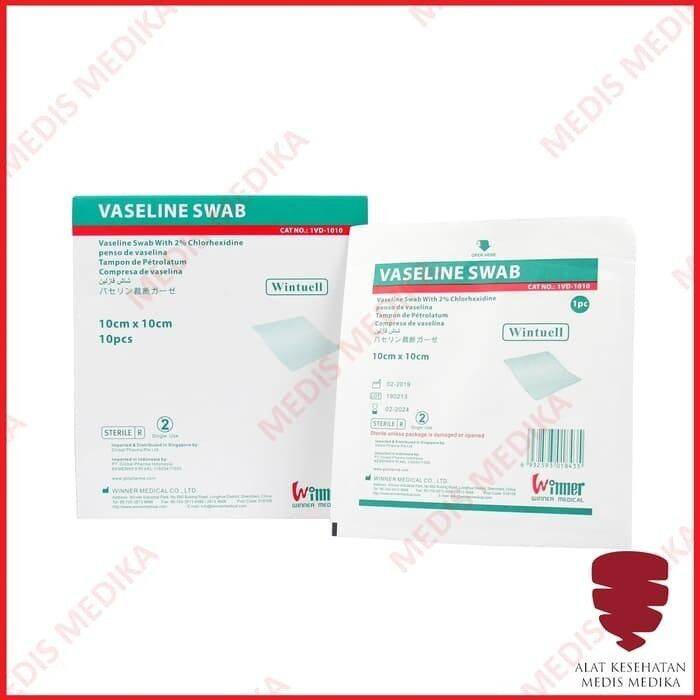 Vaselin swab 10 x 10 cm Kasa Luka Seperti Supratul Daryantul Lomatul ...