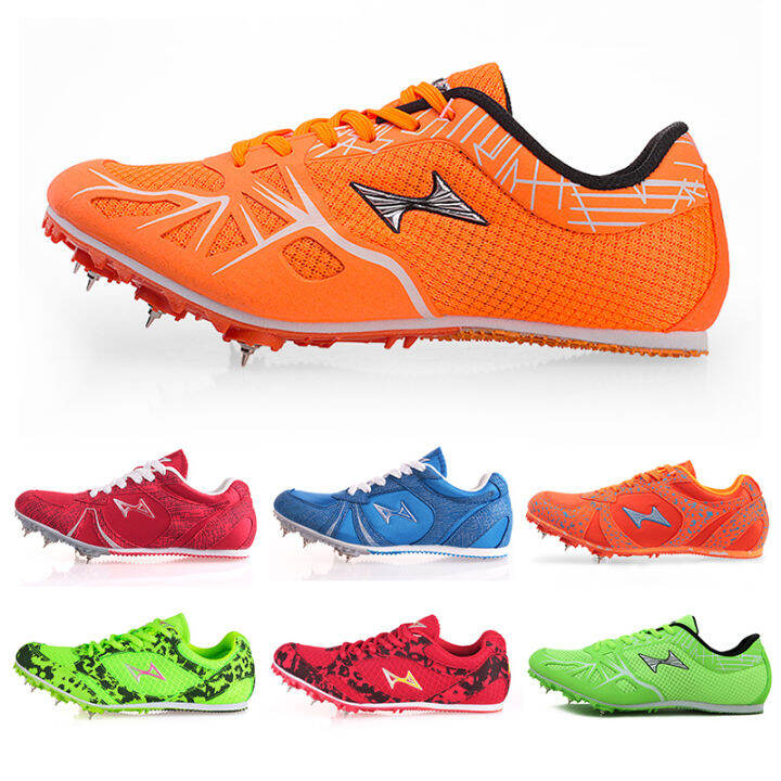 Nail shoes for sprint training in the track and field running shoes ...