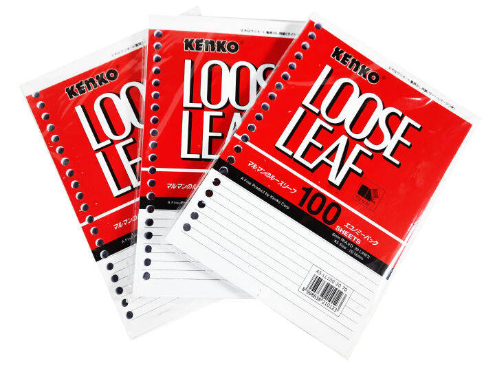 Isi File/Loose Leaf Kecil ukuran A5, Joyko Loose Leaf Isi Kertas File ...
