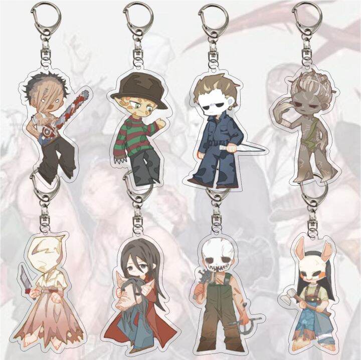 Game Dead by Daylight Gothic Figures Pendant Key Chain The Huntress ...