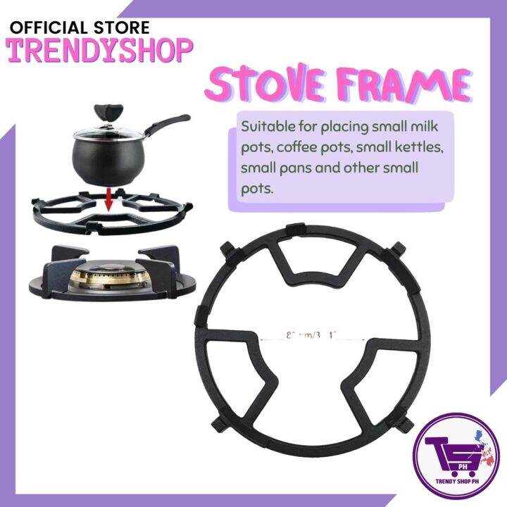 Original Gas Non-slip Stove Frame Cast Iron Wok Pan Support Rack Stand ...