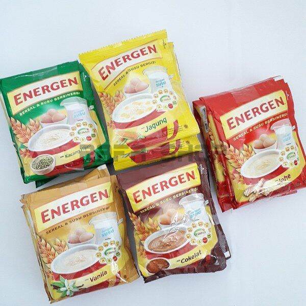 Energen 1 Renceng ( 10 Saset ) / Energen Rentengan / Energen / Energen ...
