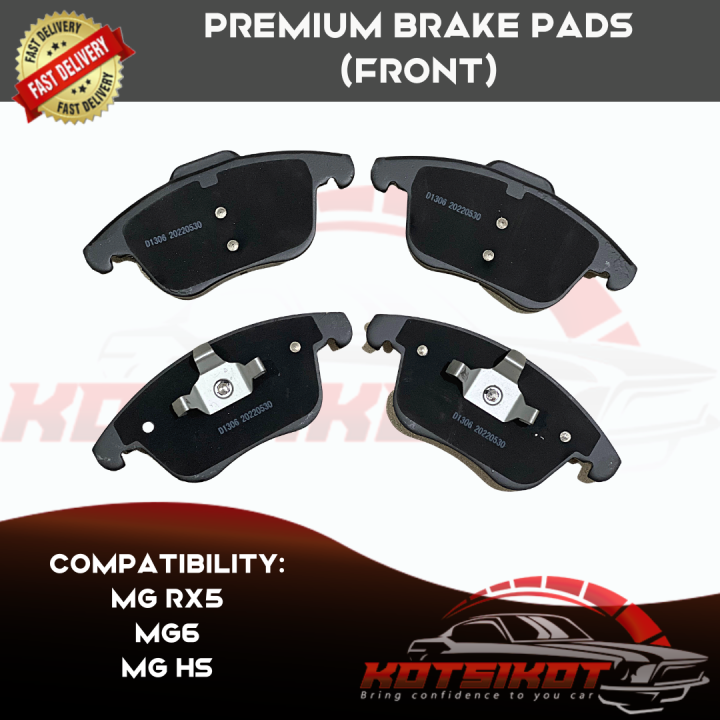 Premium Front Brake pads for MG RX5 MG HS MG6 | Lazada PH