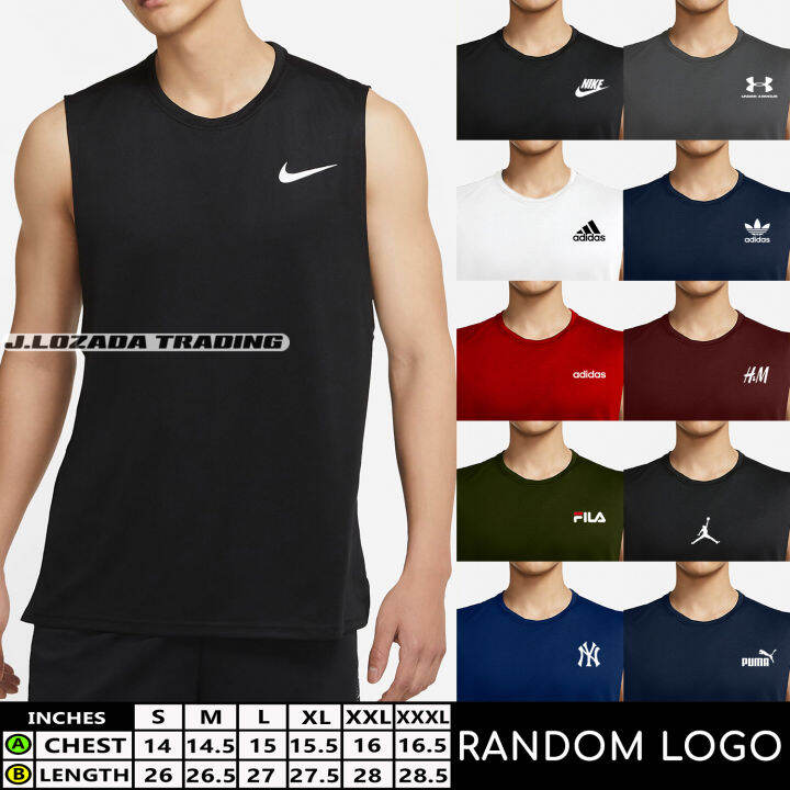 MUSCLE TEE SANDO COTTON SND FOR MEN WITH RANDOM LOGO - Fit to sizes ...