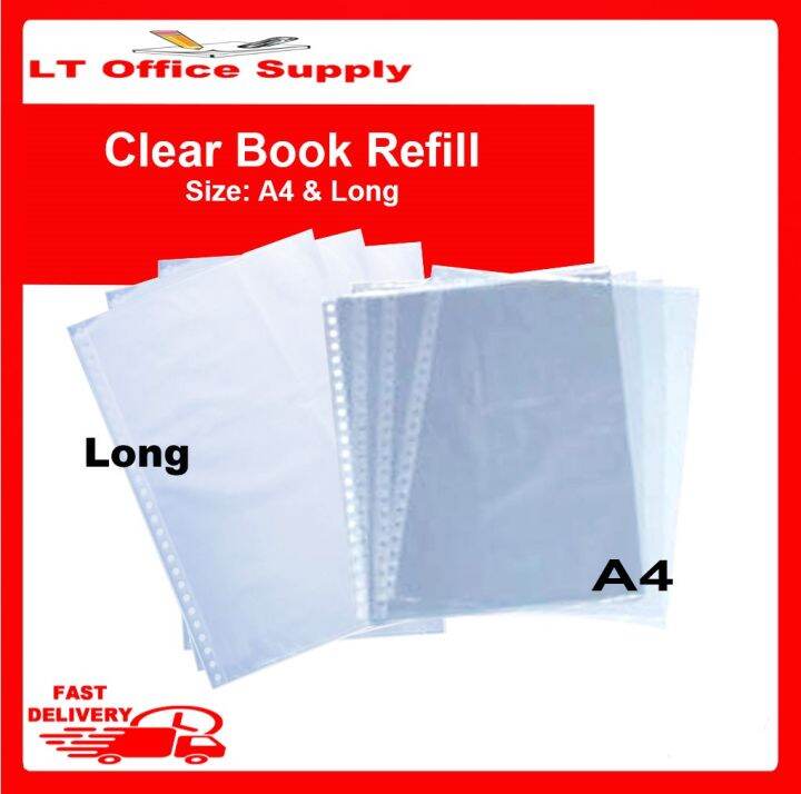 Clear book refill 10sheets | Lazada PH