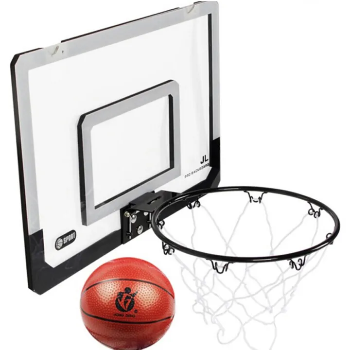 Gazaar Mini Basketball Ring Hoop 18 inch x 12 inch Backboard with Rim ...