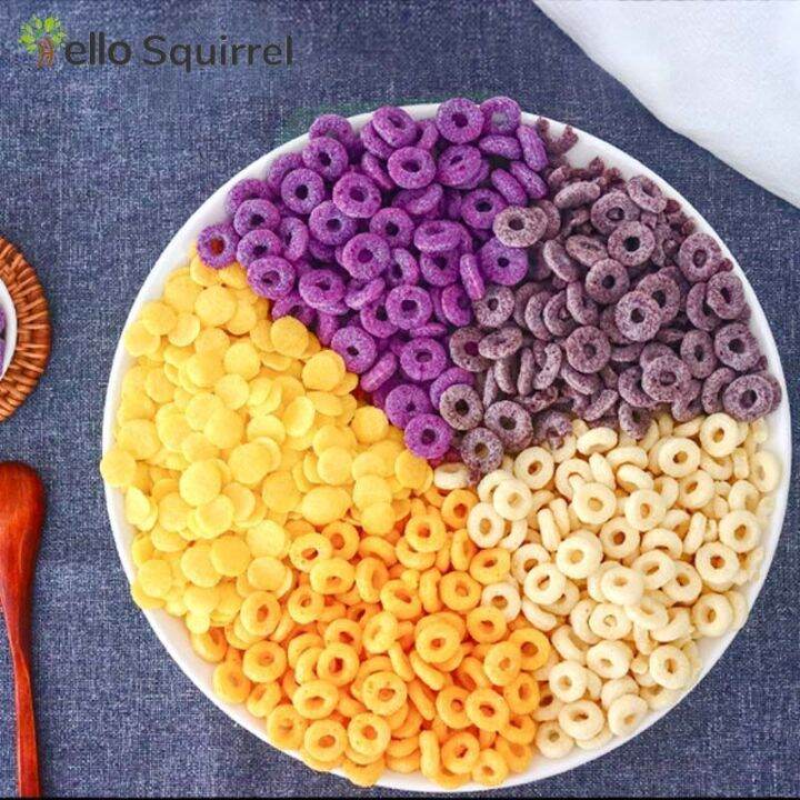 (Ran Ran Squirrel) low-fat cereal rings Coarse Grain Mixed Grain Circle ...