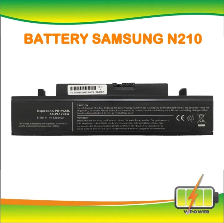 BATTERY SAMSUNG N210 สำหรับ SAMSUNG Q328 Q330 X418 X420 NP-X520 NP-N210 NP-NB30 N220 N218 X320 ...