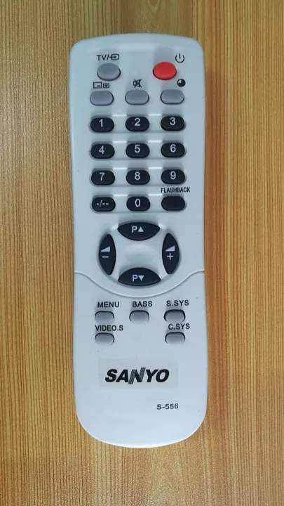 SANYO S-556 Remote Control (For Old TV) | Lazada PH