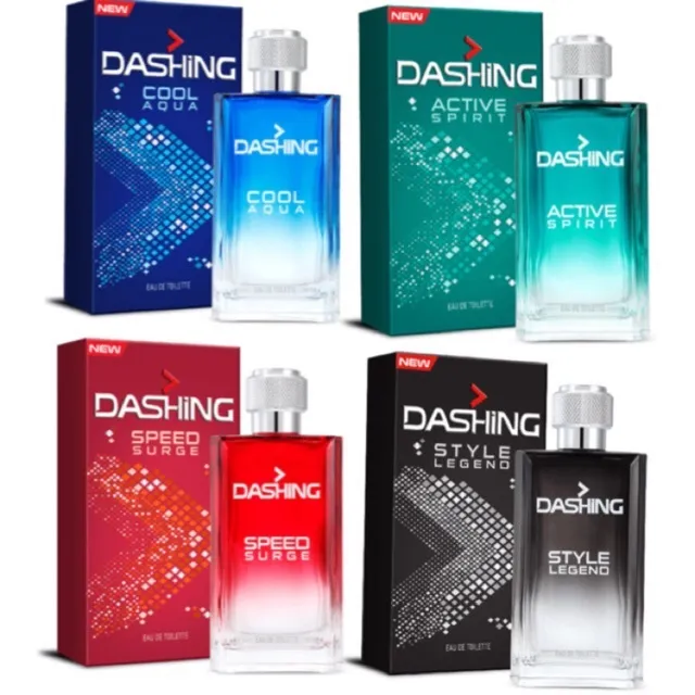 DASHING EAU DE TOILETTE EDT 100ML COOL AQUA ACTIVE SPIRIT STYLE LEGEND ...