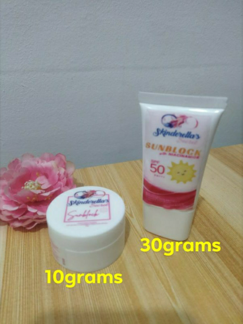 Skinderella's Secret Sunblock with SPF 50+++ & Niacinamide 10g / 30g ...
