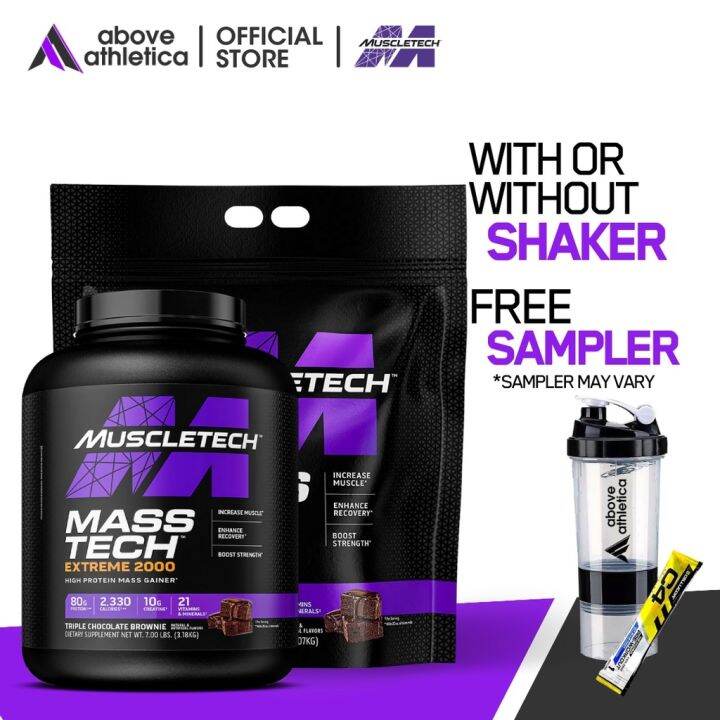 COD Muscletech Mass Tech Masstech Extreme 2000 7lbs Muscle Growth ...