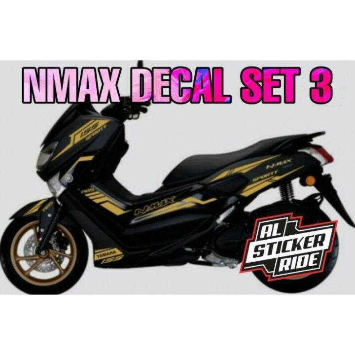 Yamaha NMAX DECALS set 3 Waterproof for V1 and V2 | Lazada PH