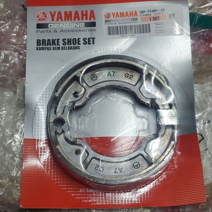 Genuine Aerox 155 Rear Brake shoe | Lazada PH