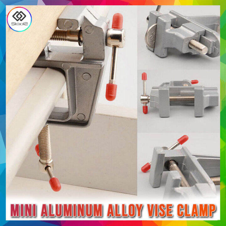 Mini Aluminum Alloy Bench Clamp Drill Press Vice Micro Vice Clamp DIY ...