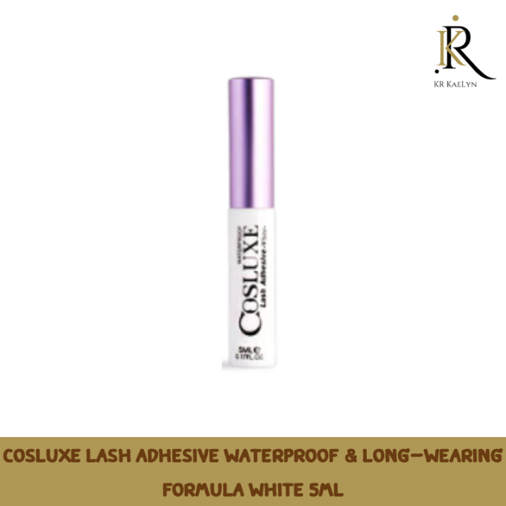 Cosluxe Lash Adhesive Waterproof & Long-Wearing Formula White 5ml กาว ...