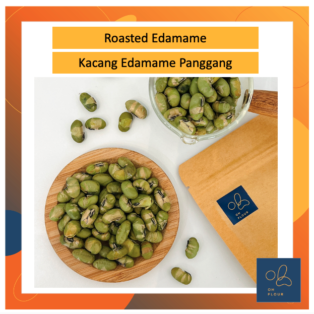 Premium Roasted Edamame (Japan Bean Snack) Lightly Salt / Kacang ...