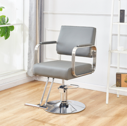 50x45x100cm GREY Barber shop chair hair salon special lift hairdressing ...