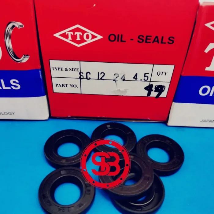 Oil seal SC 12 24 4.5 / 12.00 24.00 4.50 / 12x24x4.5 TTO | Lazada Indonesia