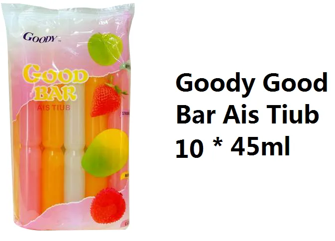 GOODY GOOD BAR PUDDING ICE TUBE [10 x 45ml] HALAL | Lazada