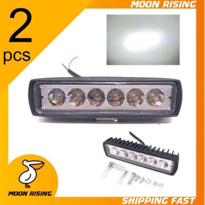 6 LED BAR LIGHT BUY 1 TAKE 1 MOTORCYCLE HEADLIGHT [MOON RISING] | Lazada PH