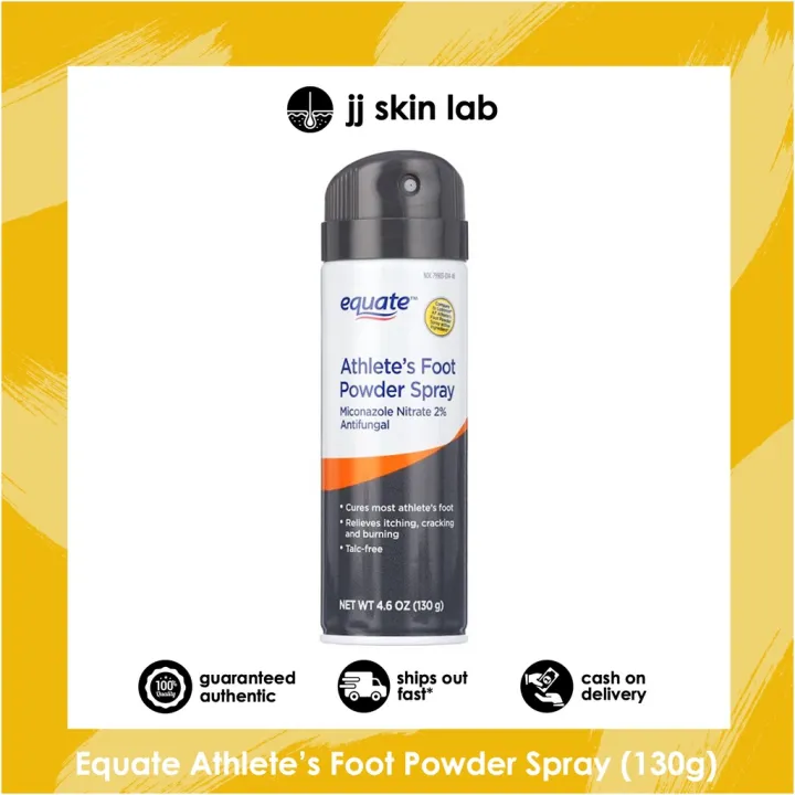 Equate Jock Itch Powder Spray/ Athlete's Foot Powder Spray 130g | Lazada PH