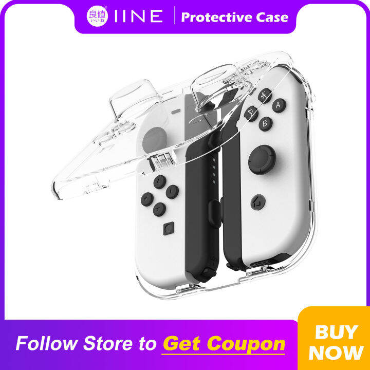 IINE Switch Joy-Con PC Case Visible Transparent Storage Box For ...