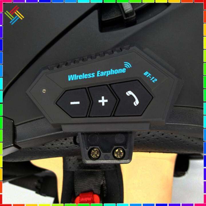 ⚡ Arrived within 3 days⚡ Motorcycle BT Intercom with FM Radio Helmet BT ...