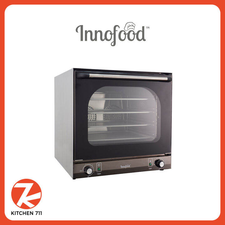 INNOFOOD Convection Oven KT-BF1A (60L/2670W) Electric Twin Turbo Fan 8 ...