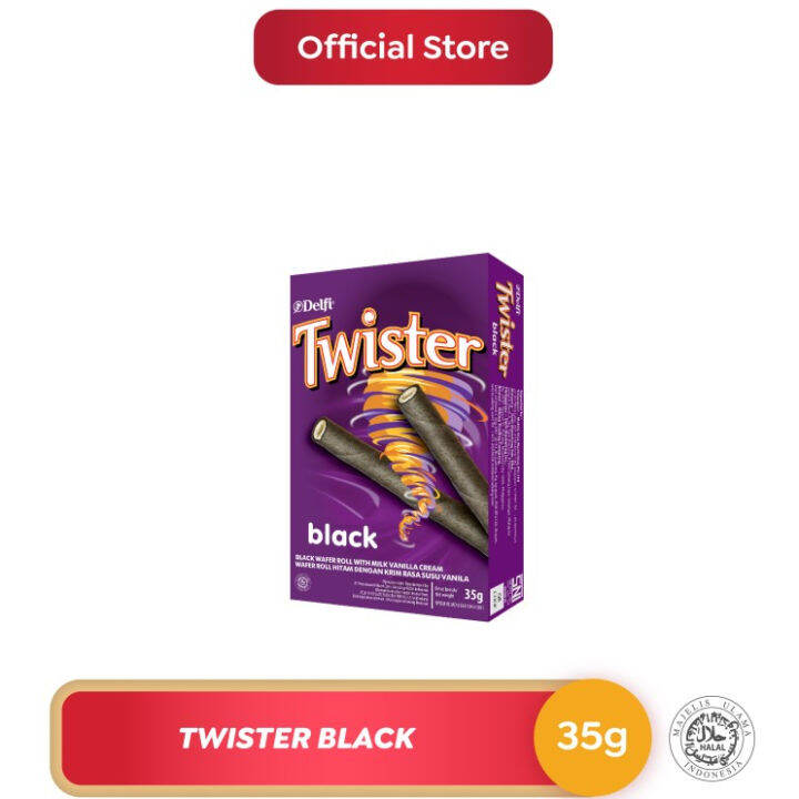 Twister Black Wafer Roll 35 g | Lazada Indonesia